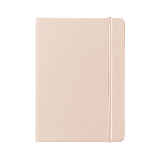 Monogram Leather A5 Notebook - Personalised A5 Notebook – THEIMPRINT