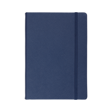 Monogram Leather A5 Notebook - Personalised A5 Notebook
